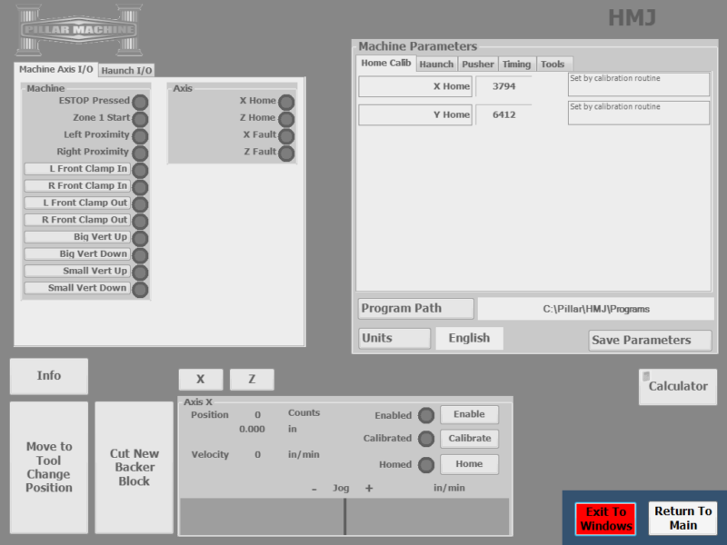 HMJ Haunch Machine | Pillar Machine